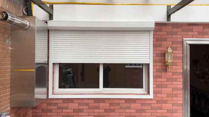 Aluminium Metal Rolling Roll up Shutter Window Hurricane Storm Aluminum ...