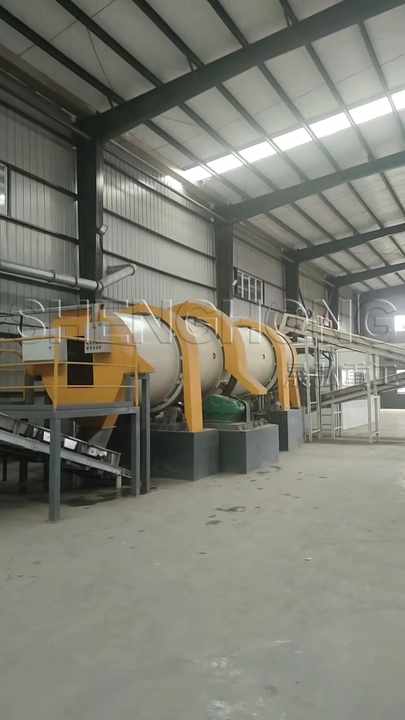 Granulation NPK DAP Production Line 10T/H Rotary Drum Fertilizer ...