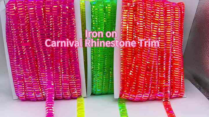 2026 Customizable Samba Tango Carnival Costume Trim AB Orange/Yellow ...