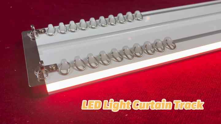 Manufacture Modern Ceiling Mount Aluminium Curtain Box Double Curtain ...