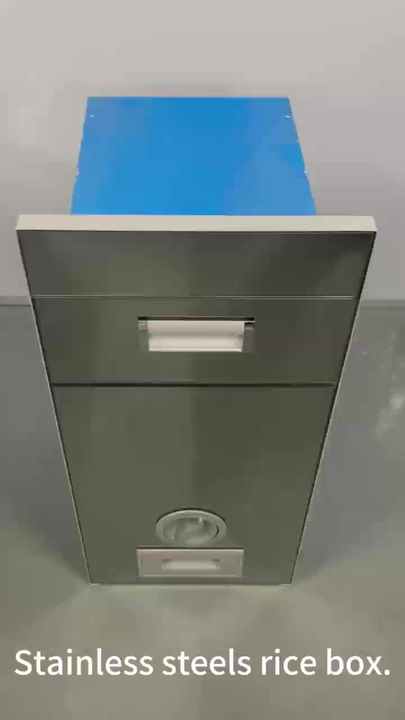 Modern 20KG Built-in Eco-Friendly Rice Dispenser Bucket with Easy ...