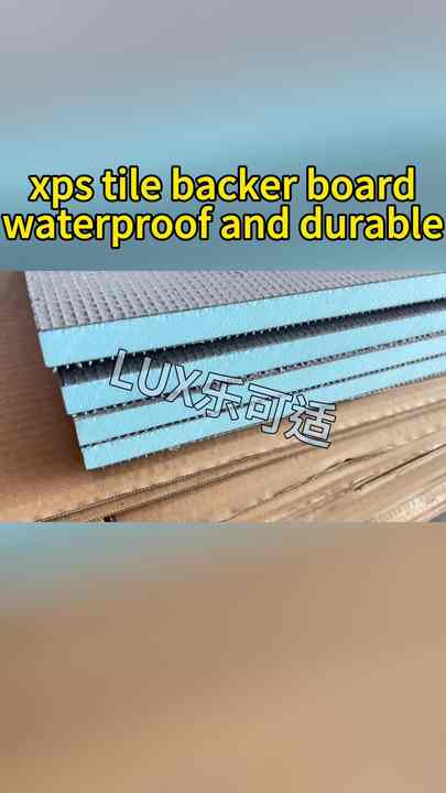 XPS Tile Backer Board Sandwich Panels Walls XPS Waterproof Insulation ...