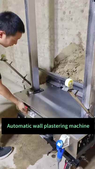 2026 Hot-selling Mortar Wall - Plastering Machine Outdoor Wall ...