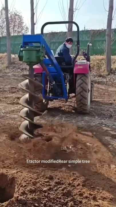 Factory Hot Selling Pit Digger/ Tree Pit Excavator / Tree Planting Pit ...