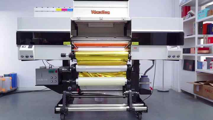 60cm Hot Stamping Uv Dtf Printer 4 Heads I3200U1 Foil UV DTF Printer ...