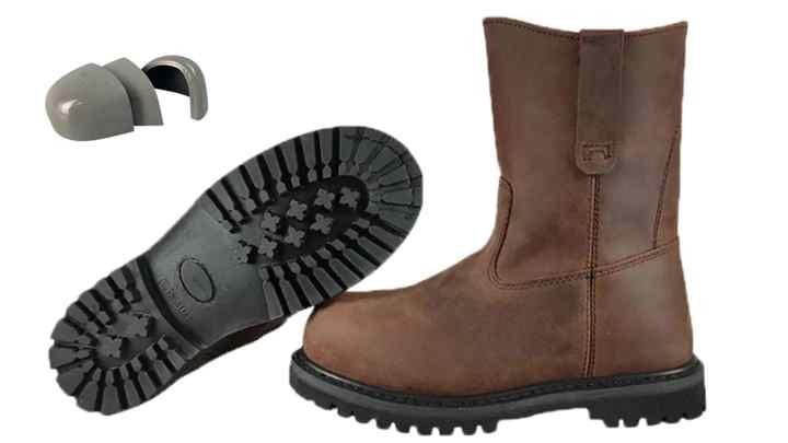 High Quality Oi-Field Safety Working Shoes with Steel Toe