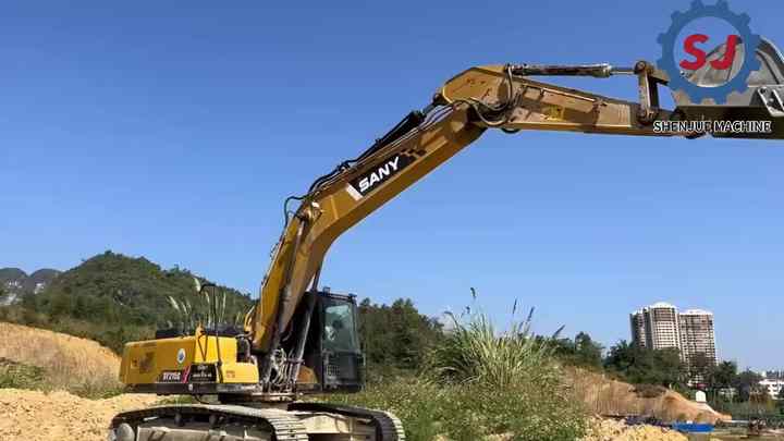 Low Priced Sany 215C Chinese Brand Second Hand Hydraulic Crawler ...