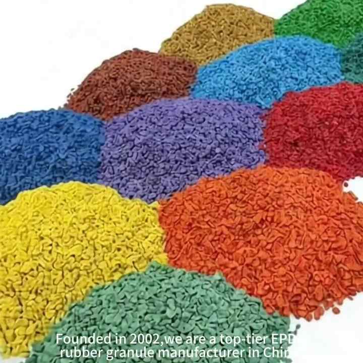 EPDM Rubber Granules Surface for Playground, Kindergarten, Fitness ...