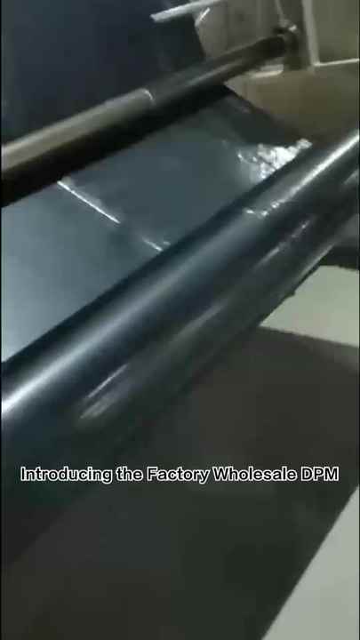Wholesale DPM Black Damp Proof Membrane - 250um, 300um, 500um
