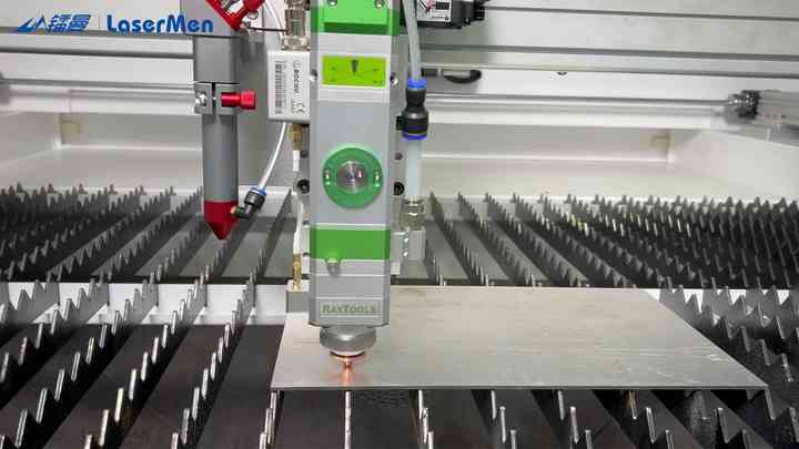 Fiber Laser and CO2 Laser Combo Machine 1390 Supporting Aluminum Steel ...