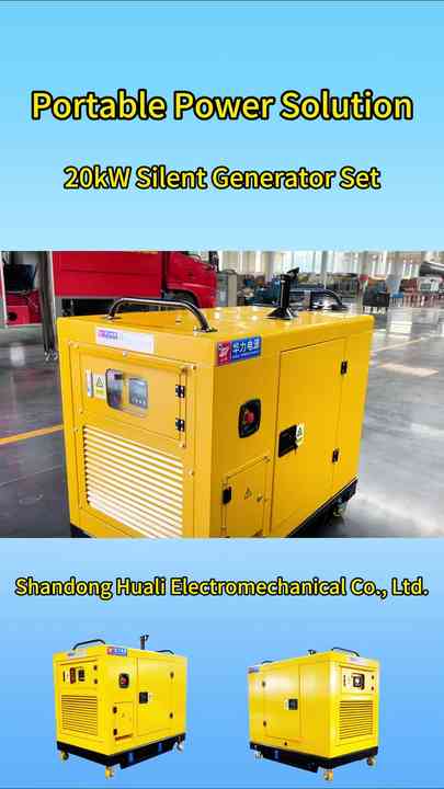 Customized 20kva Diesel Generator 3 Phase 50HZ 60HZ Emergency Genset ...