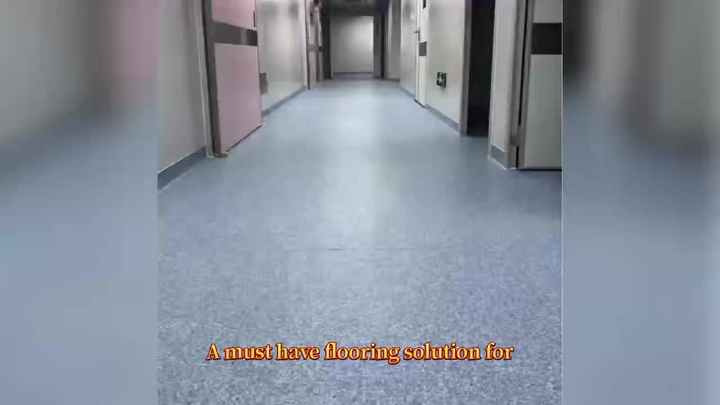 UV Coating Indoor ESD Fireproof Anti-iodien Anti-static Vinyl Floor for ...