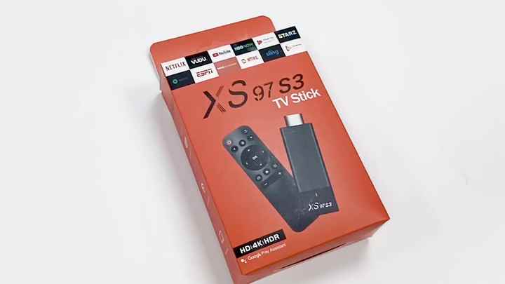 XS97 S3 Android TV Stick - 4K Smart Tech with Remote