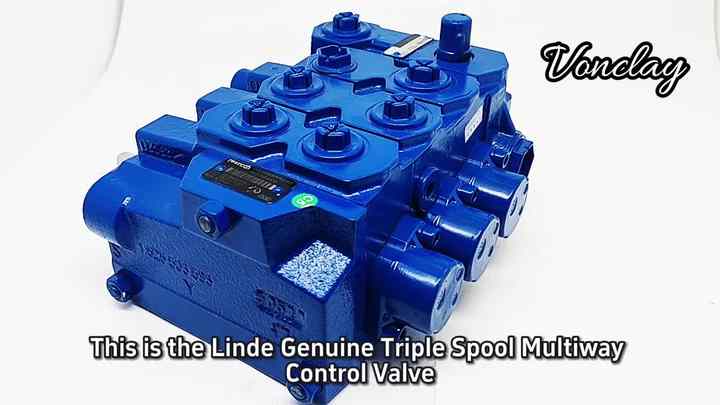 Linde Forklift Genuine Triple Section Control Valve 0009442806 Original ...