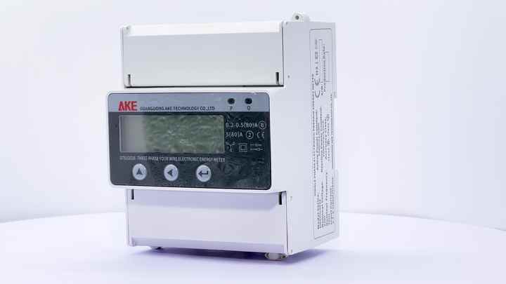 3 Phase Prepaid kWh Meter Max Demand Monitoring WiFi RS485 Output ...