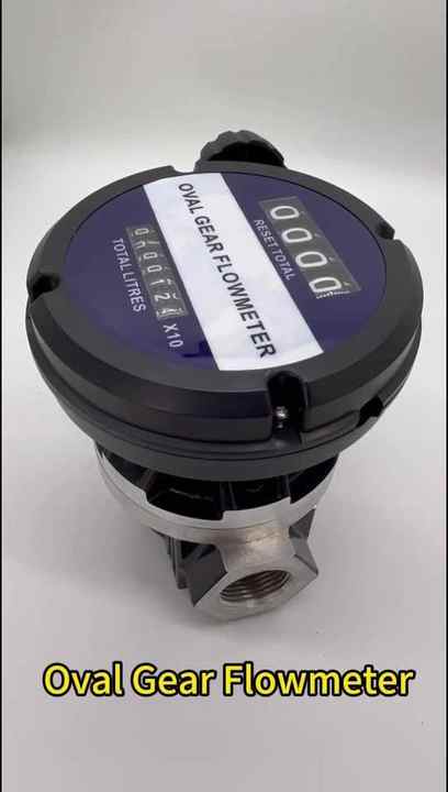 Digital Flow Meter with Pulser Oval Gear Flowmeters Petroleum Control ...