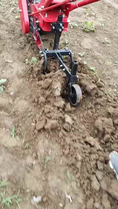 Agricultural Diesel Engine Chain Track Type Rotary Tiller Mini Tiller 6 ...