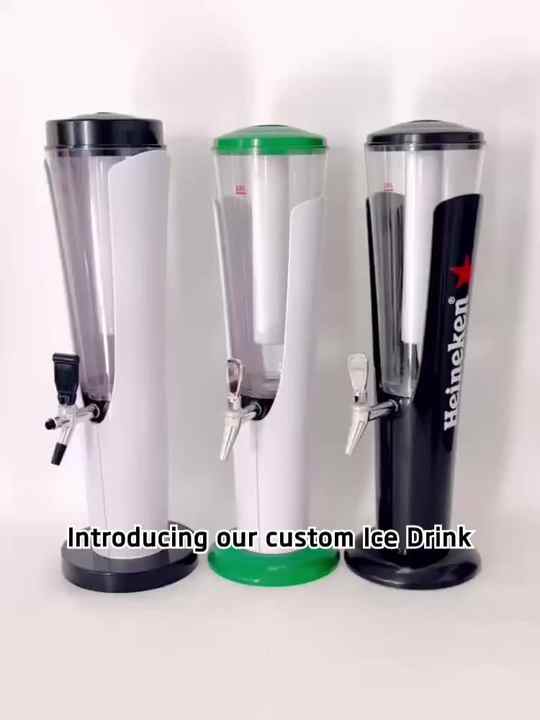 Portable 3 Litre Beer Tap Dispenser Tabletop Cold Drink Tower for ...