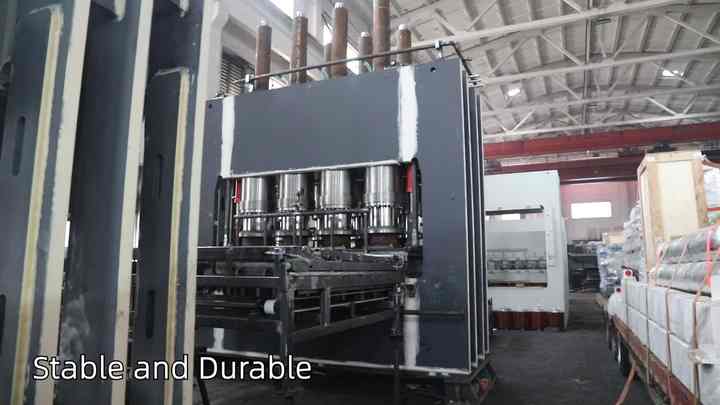 Automatic MDF & PB Production Press Machine 1220*2800 Short Cycle ...