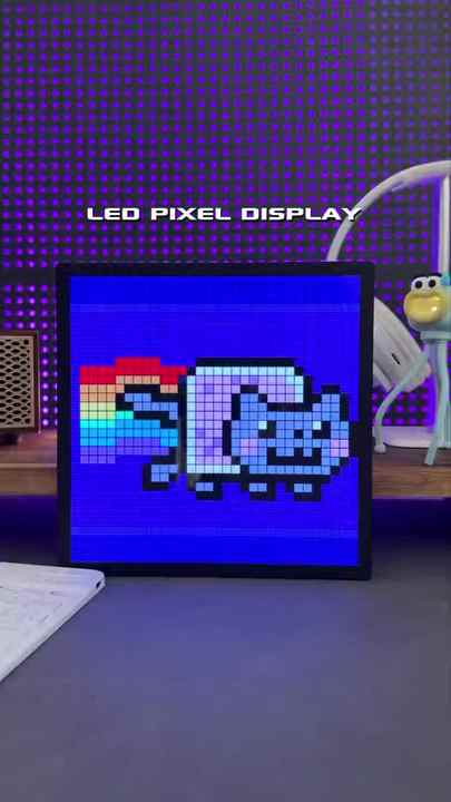 IDotMatrix Pixel Screen App Control Custom LED Text Pattern Animation ...