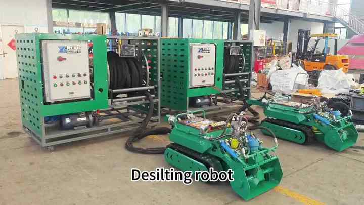 Dredging Robot Rubber Track Pipe Cleaning Machine Robot Yg| Alibaba.com