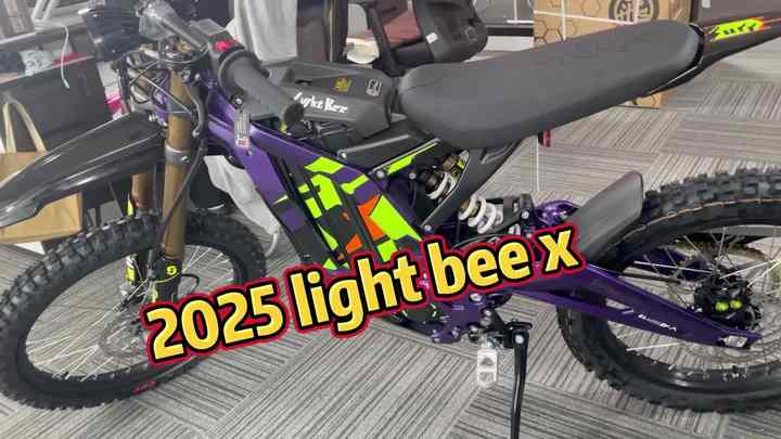 2025 Light Bee X 8000 W Purple Latest Sur-ron Light Bee X 2025 ...