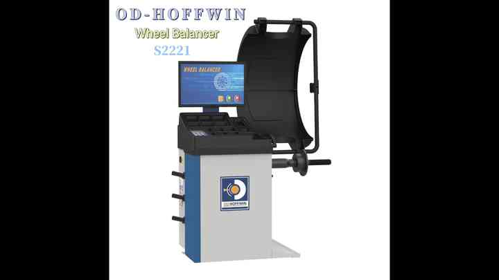 OD-HOFFWIN S2221 Automatic Wheel Balancer LCD Screen Display Car ...
