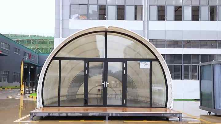 Luxury Camping with 5*7m Shell Shaped Hotel Tent for Glamping