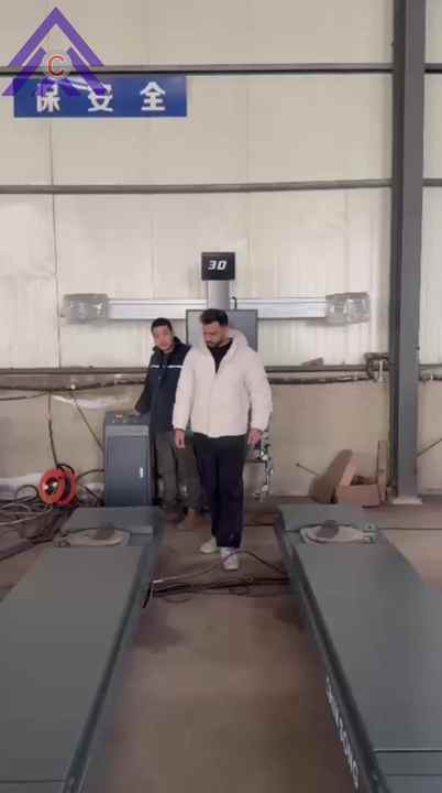 Mother-Son Ultra-Thin Hydraulic/Electric Dual-Scissor Car Lift with 4T ...