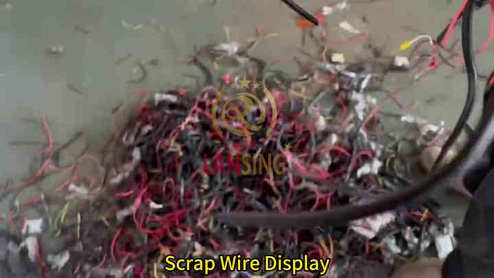 LANSING Automatic Scrap Cable Separator Machine Copper Granulator ...