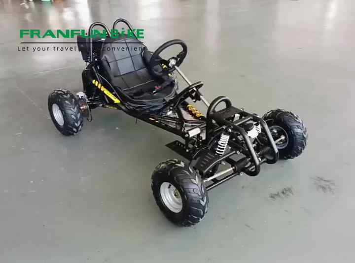 Customized 420cc Four Stroke 15hp Explore Outdoor Petrol Karting Adult ...