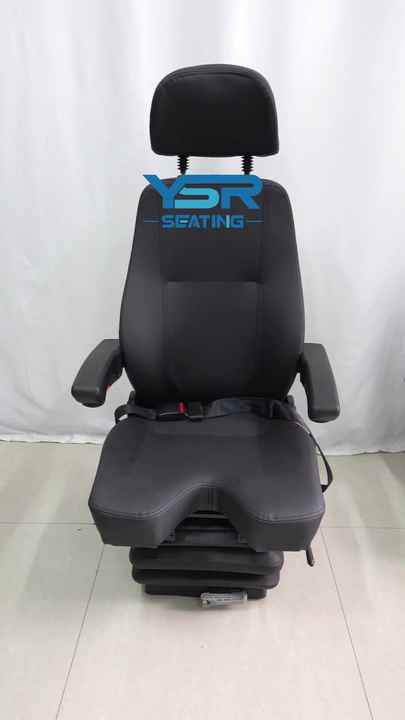 Tower Crane Seat Operator Cabin Chair with Double Armrest Headrest Can ...