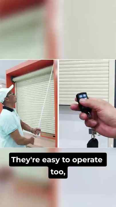 Motor Rolling Shutter Aluminum Rolling Shutter Door Rolling Shutter ...