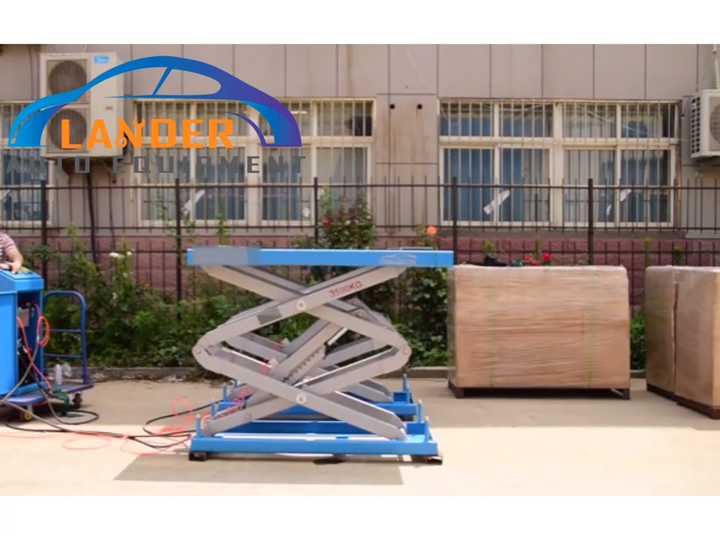 3500KGS Hydraulic Scissor Car Lift - Reliable Auto Maintenance