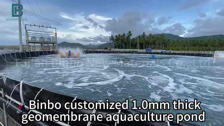 Modern Design Aquaculture Dam Fish Farming Plastic Fish Pond Liner ...