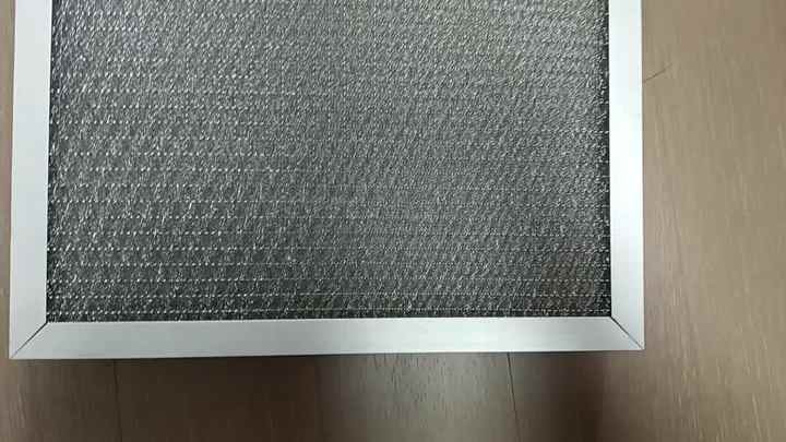Metal Aluminum Mesh Filter Aluminum Alloy Frame Plate G4 Primary Filter ...