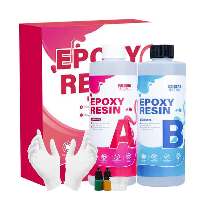 Epoxy Resin Kit for Jewelry Art Craft - 8oz Clear Casting