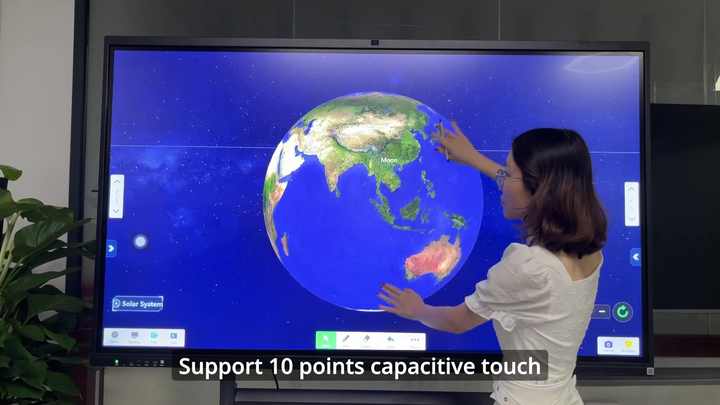 Factory Price 55 65 75 86 100 Inch LCD Digital Display Capacitive ...
