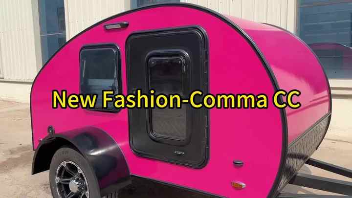 Tent Trailer DIY Kit - Teardrop Caravan for Outdoor Camping