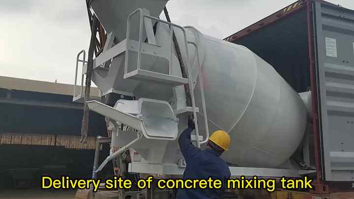 Concrete Mixer Drum 4cbm High Efficiency Drum Concrete Mixer Concrete ...