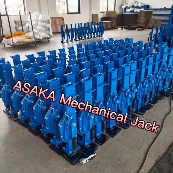 ASAKA 10 Ton Mechanical Jack - Heavy Object Lifting Tool