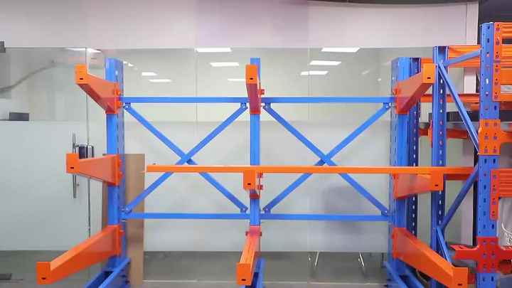 Warehouse Cantilever Racking and Shelf Stacking Rack Heavy Duty Pallet ...