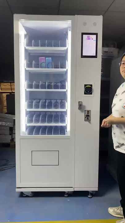 Combo Vending Machine - 24 Hours Self-Service & Touch Screen