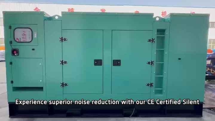 Leiteng 62.5KVA Silent Diesel Generator Set AC Single Phase Soundproof ...