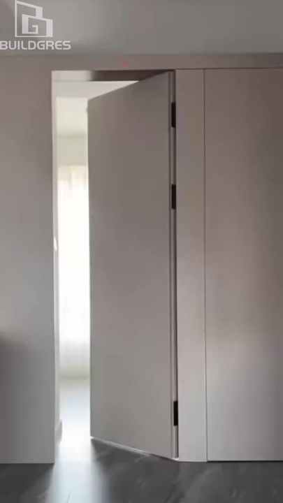 Buildgres Custom Luxury Invisible Wood Door - Ideal for High - End ...