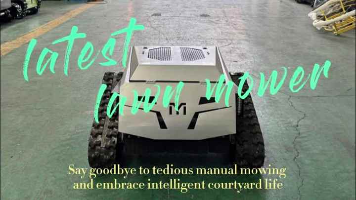 Fast Deliver Excavator Lawn Mover Industrial Self Propelled Lawn Mover ...