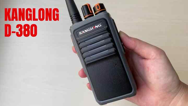 Kanglong D-380 Walkie-Talkie with Transfer Function Repeater Type-C ...