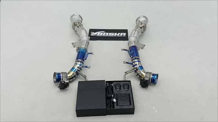 Auto Direct Exhaust System for Ferrari 296 GTB V6 3.0 2021-2024 Free ...