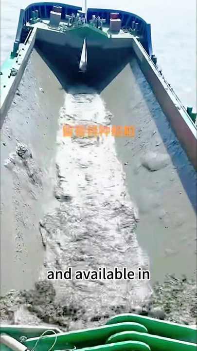 Heavy Duty Self Propelled Split Hopper Barge Open-Bottom Barge for Sand ...