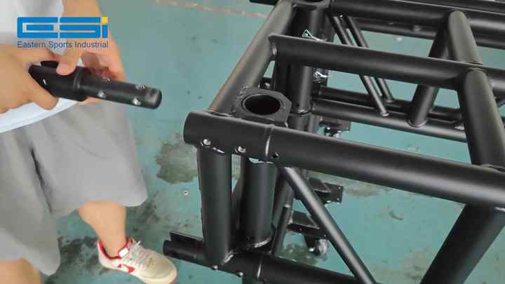 Esi-black Pre Rig Truss Tyler Truss GT - Adjustable Lighting Truss